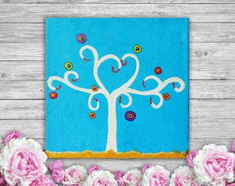 Willow tree painting | Etsy