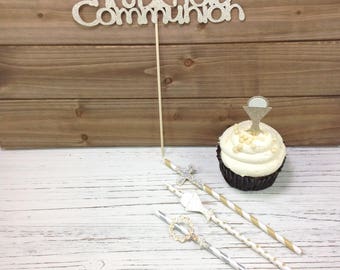 Communion topper | Etsy