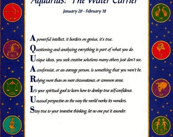 Acrostic poem | Etsy