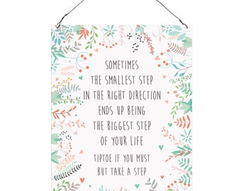 Inspirational signs | Etsy