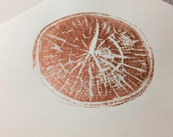 Tree ring print | Etsy