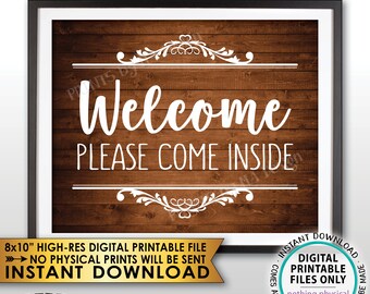 Please come in | Etsy