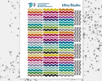 Planner dividers | Etsy