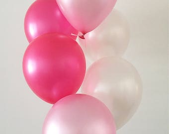 Pink balloons | Etsy