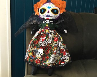 Skull doll | Etsy