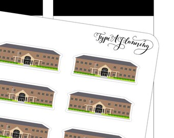 Building stickers | Etsy