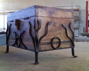 Antique wood box | Etsy