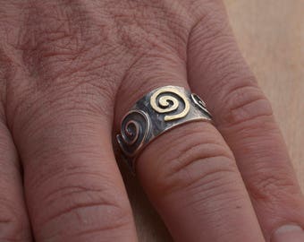 Mens promise ring | Etsy