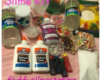 Diy slime kit | Etsy