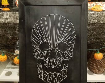 Skull string art | Etsy