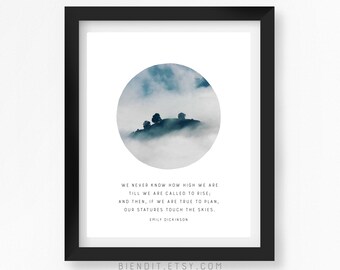 Emily dickinson | Etsy
