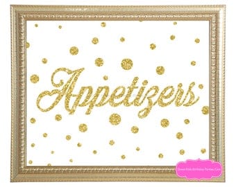 Appetizer sign | Etsy