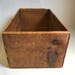 Large vintage wooden crate
