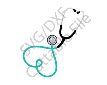 Stethoscope svg | Etsy