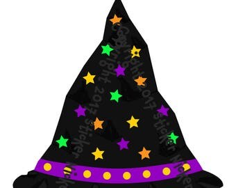 Witch hat clip art | Etsy