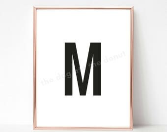 Letter m | Etsy