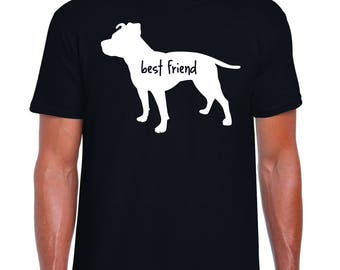 Pit Bull Silhouette Cross Stitch Pattern