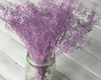 Purple babys breath | Etsy