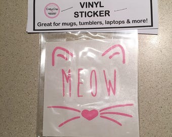 Cat decals | Etsy