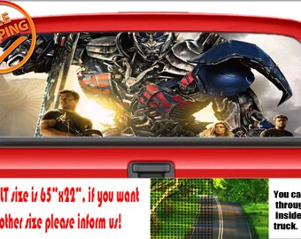 Optimus prime decal | Etsy