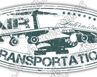 Transportation decal | Etsy