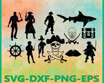 Pirate vector | Etsy