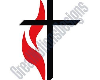 Methodist cross | Etsy
