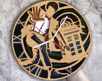 Doctor who clock | Etsy
