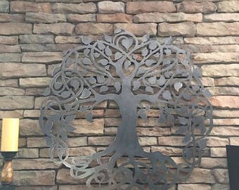 Plasma cut trees | Etsy