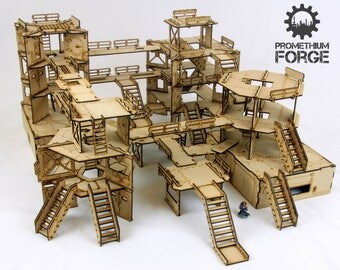 Laser cut terrain | Etsy