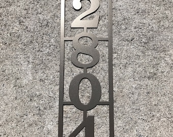 Metal house numbers | Etsy