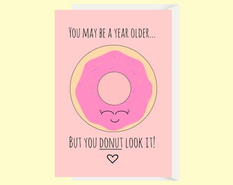 Donut pun | Etsy