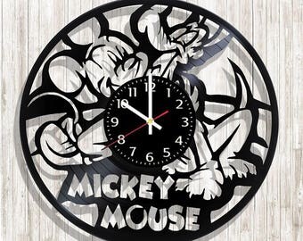 Mickey mouse clock | Etsy