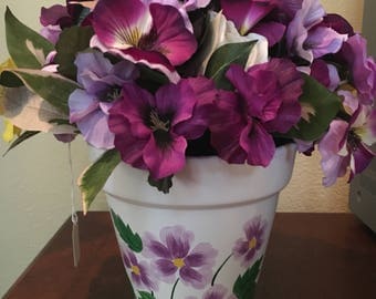 Pansy arrangement | Etsy