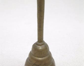 Small Dinner Bell on a Hand Forged Stand Bunk House Bell