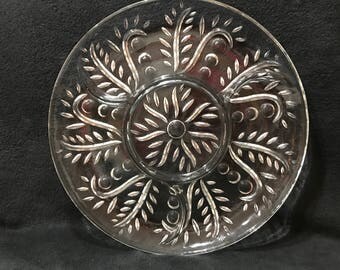 Crystal leaf dish | Etsy