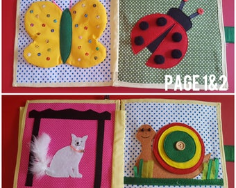 Livre sensoriel | Etsy