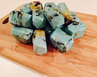Gemstone soap | Etsy