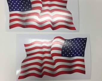 American flag decal | Etsy