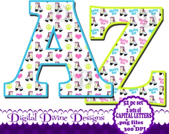 Roller skate clipart | Etsy