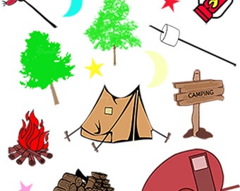 Camper clip art | Etsy