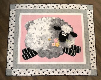 Patch Sheep quilt block pattern