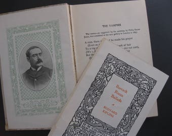 If rudyard kipling | Etsy