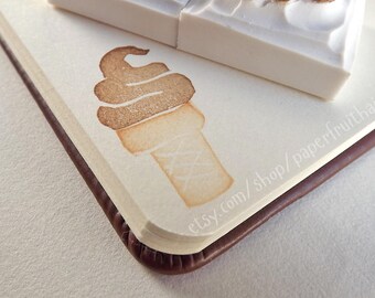 Ice cream cone stamp | Etsy