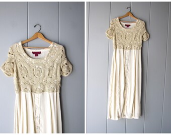 Vintage white dress | Etsy