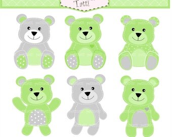 Bear clip art | Etsy
