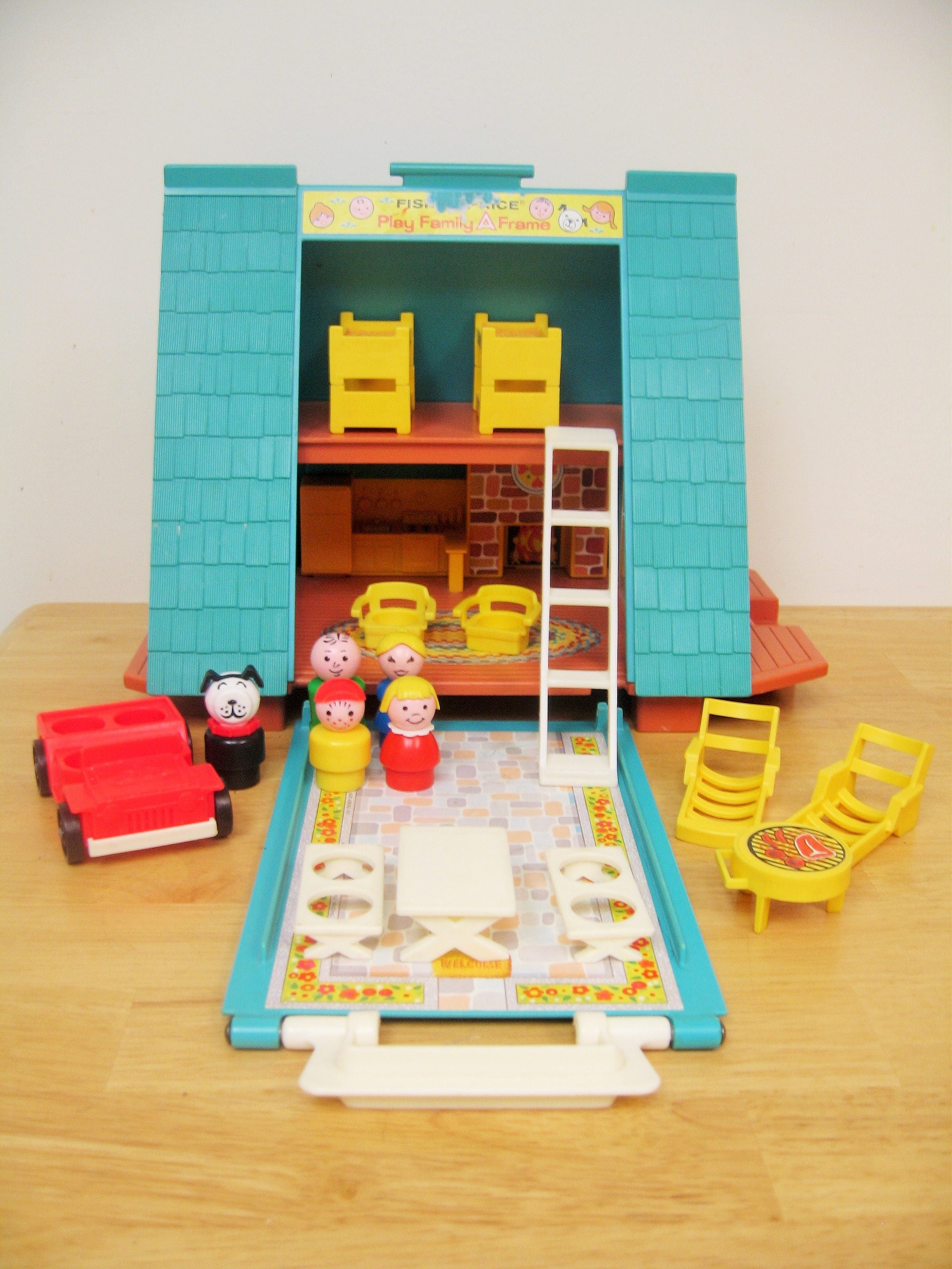 Vintage Fisher Price A Frame House Vintage Fisher Price A Frame House