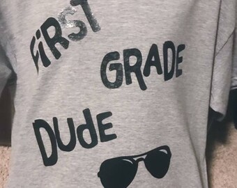 First grade shirt | Etsy