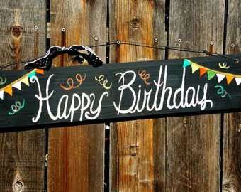 Custom birthday sign | Etsy