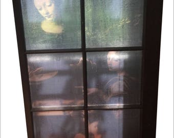 Vintage window art | Etsy